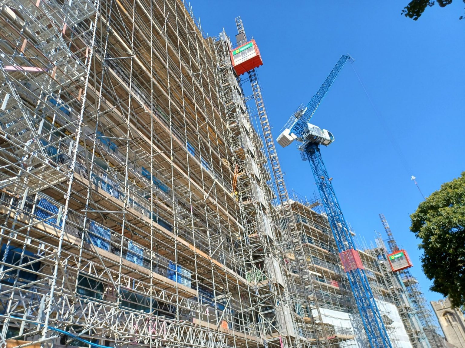 Jerram Falkus timeline | Construction in London & South-east