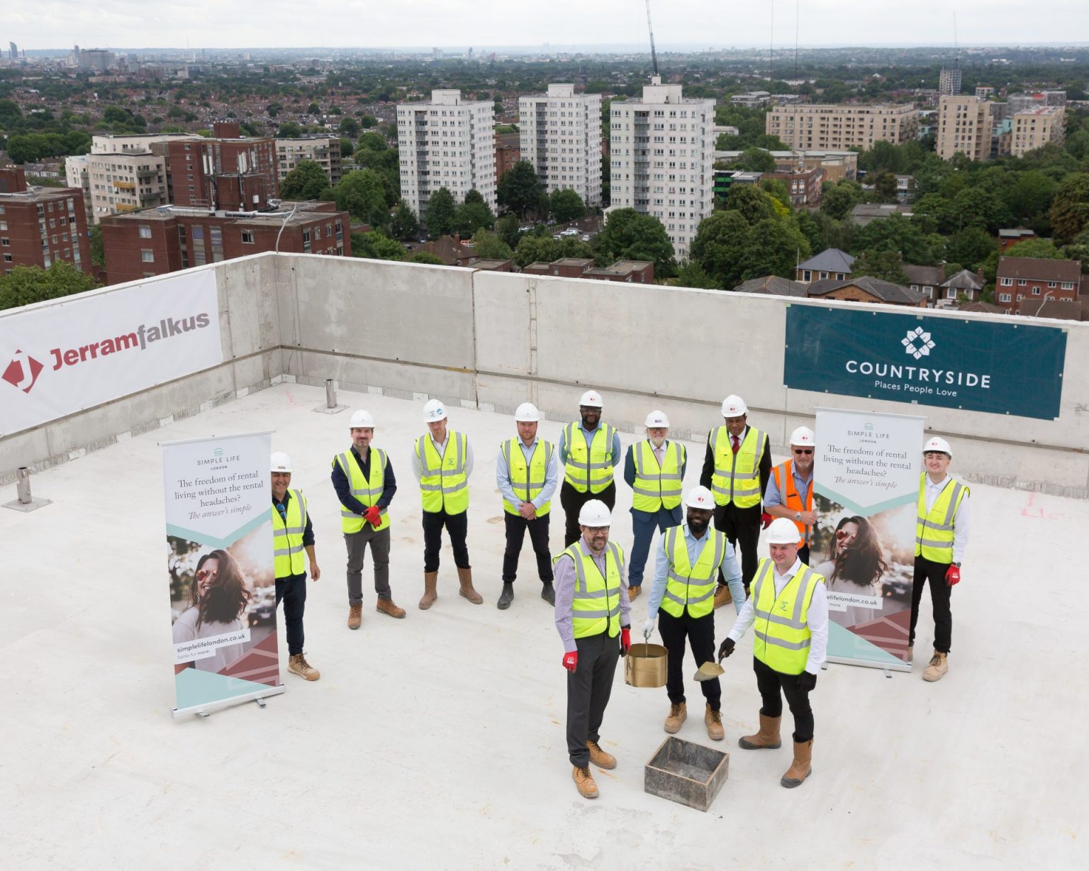 Key Milestone at West London Development Ark Soane